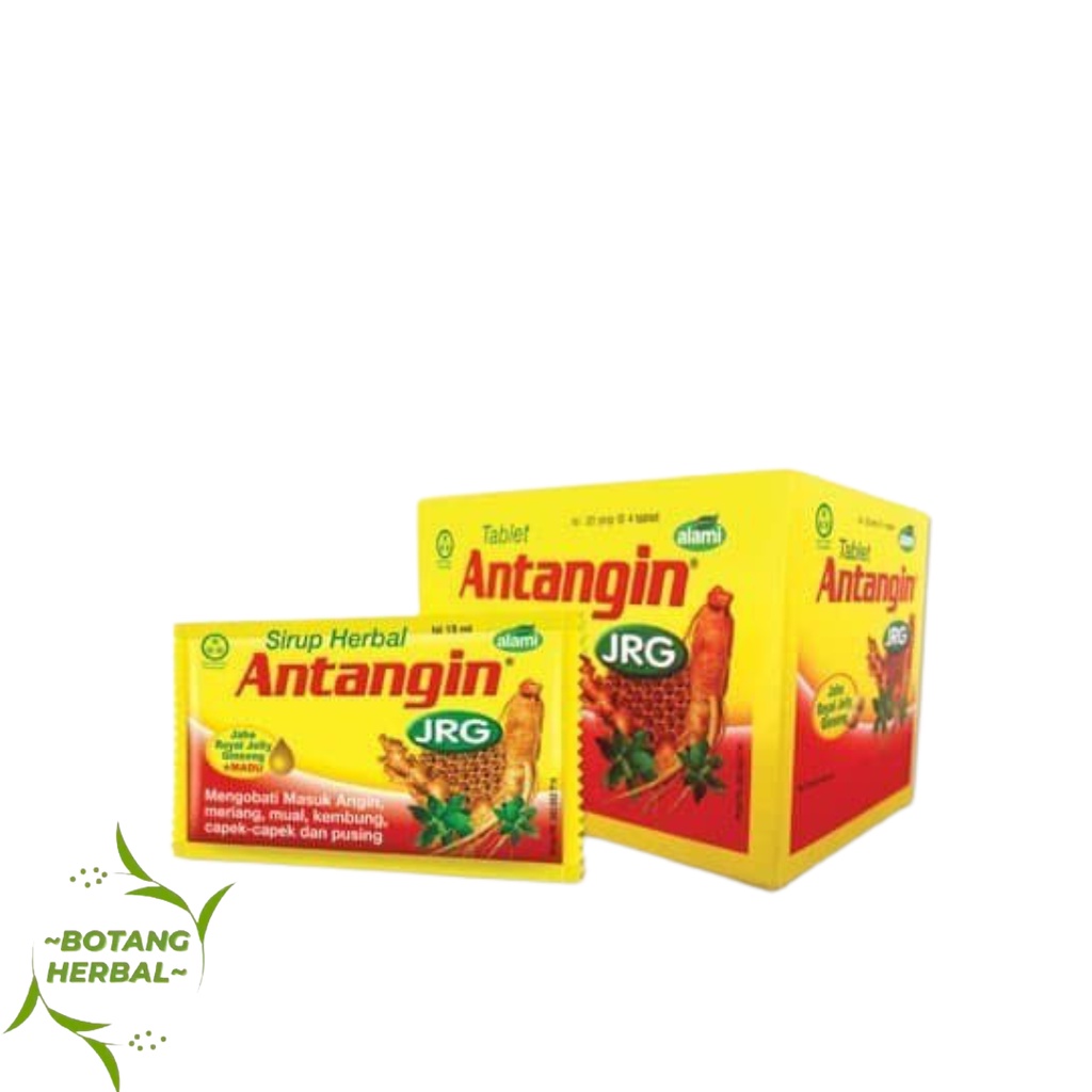 Jual Antangin JRG Cair Per Box isi 12 sachet | Antangin JRG 100% ...
