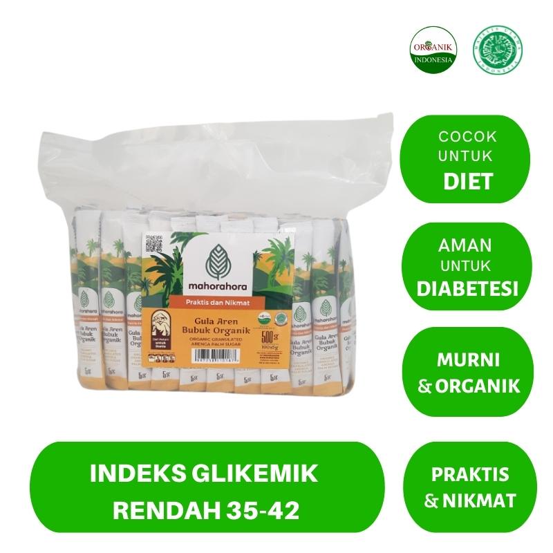 Jual Gula Aren Bubuk Sachet/ Stick Mahorahora 5gr- 100 Pcs Non Box ...