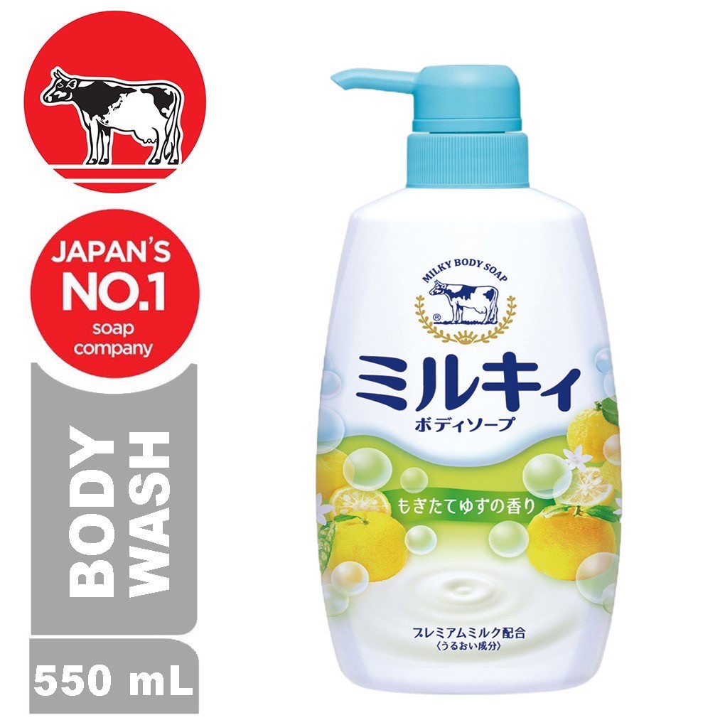 Jual Milky Body Soap Yuzu Pump 550Ml | Shopee Indonesia