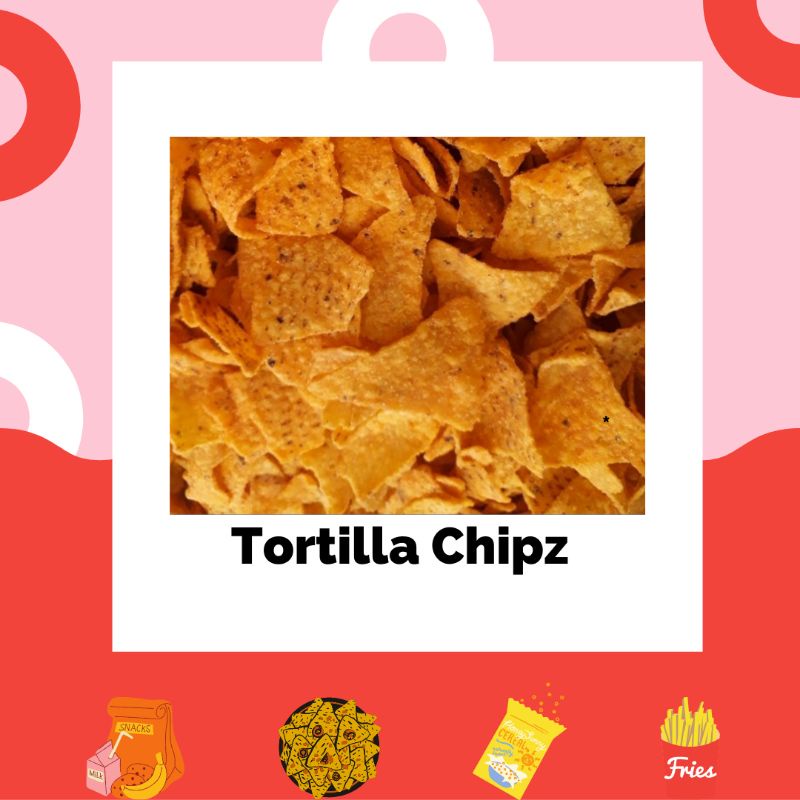 Jual Tortilla Chipz - Tortilla Keripik Jagung - Snack Cemilan Kiloan ...
