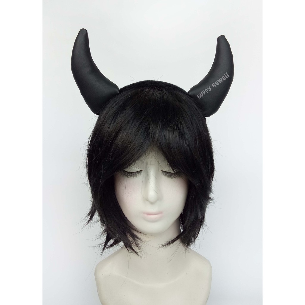 Jual Bando jepit devil halloween tanduk setan gothic horn cosplay evil ...