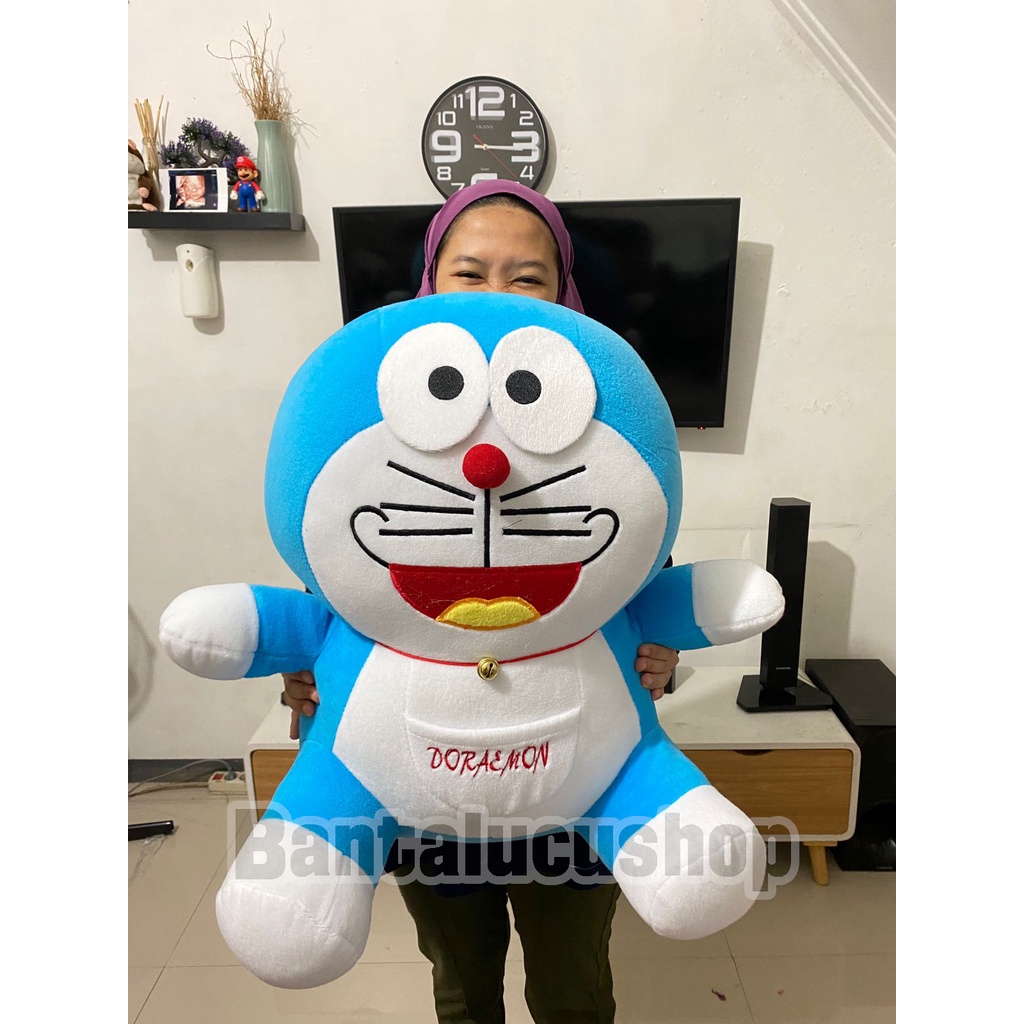 Jual Boneka Doraemon Jumbo Duduk Super Halus SNI Rapih | Shopee Indonesia