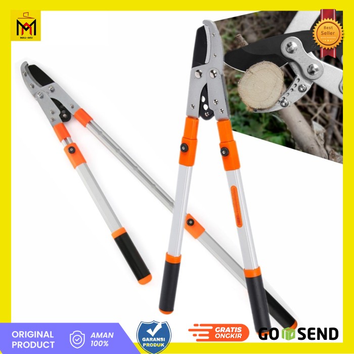 Jual Gunting Pemangkas Ranting Pohon Tanaman Teleskopik Jangkauan Panjang | Shopee Indonesia