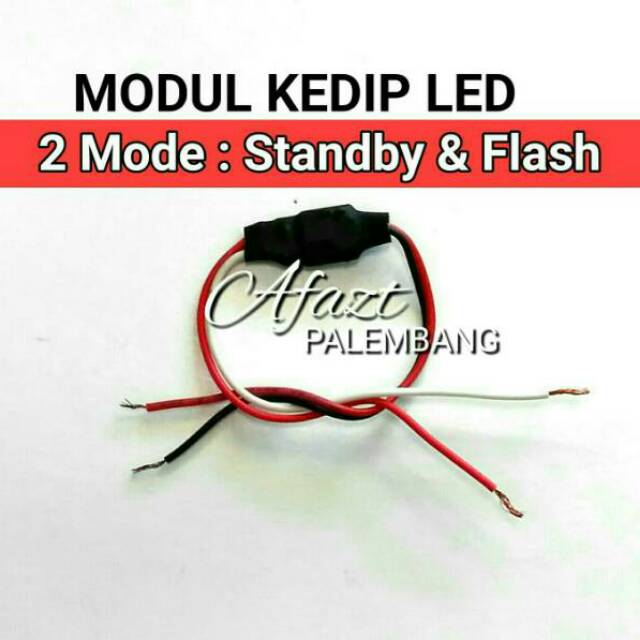 Jual Modul Rangkaian Strobo 2 Mode Lampu Led Flasher Kit T10 tancap ...