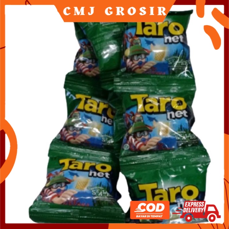 Jual [RENTENG] GROSIR TARO NET RASA SEAWEED TARO 1000 RENTENG ISI 10 PCS | Shopee Indonesia