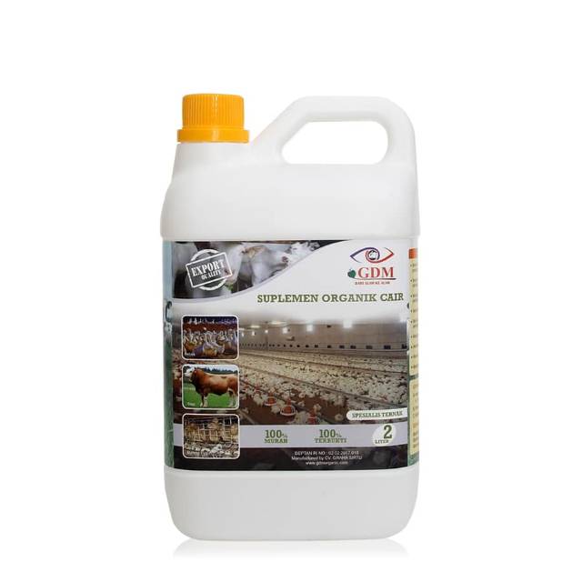 Jual GDM SUPLEMEN ORGANIK CAIR / PROBIOTIK TERNAK 2LT | Shopee Indonesia