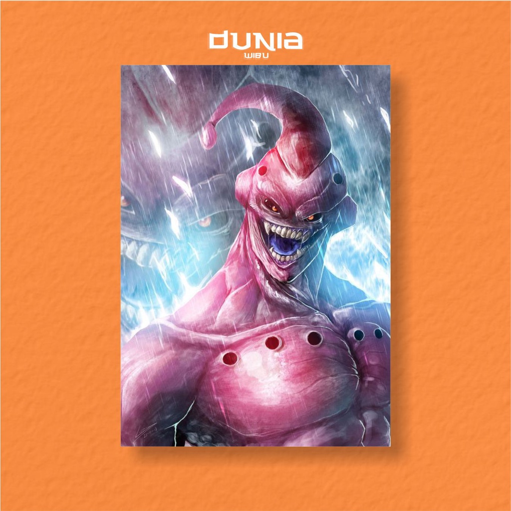 Jual Poster Majin Buu Dragon Ball - GAMBAR HD - UKURAN A3+/A4 - BAHAN ...