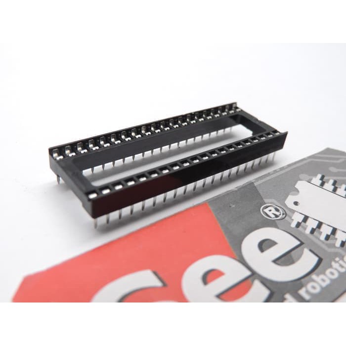 Jual Soket IC 40p socket IC 40 pin p 40pin DIP for atmega8535 atmega16 ...