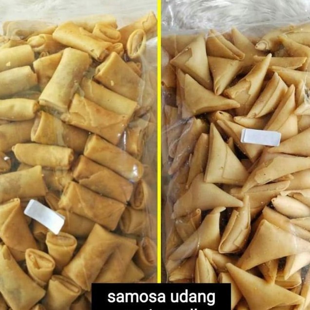 Jual Samosa udang-gurih-enak-makanan-camilan-snack kiloan-spring roll ...