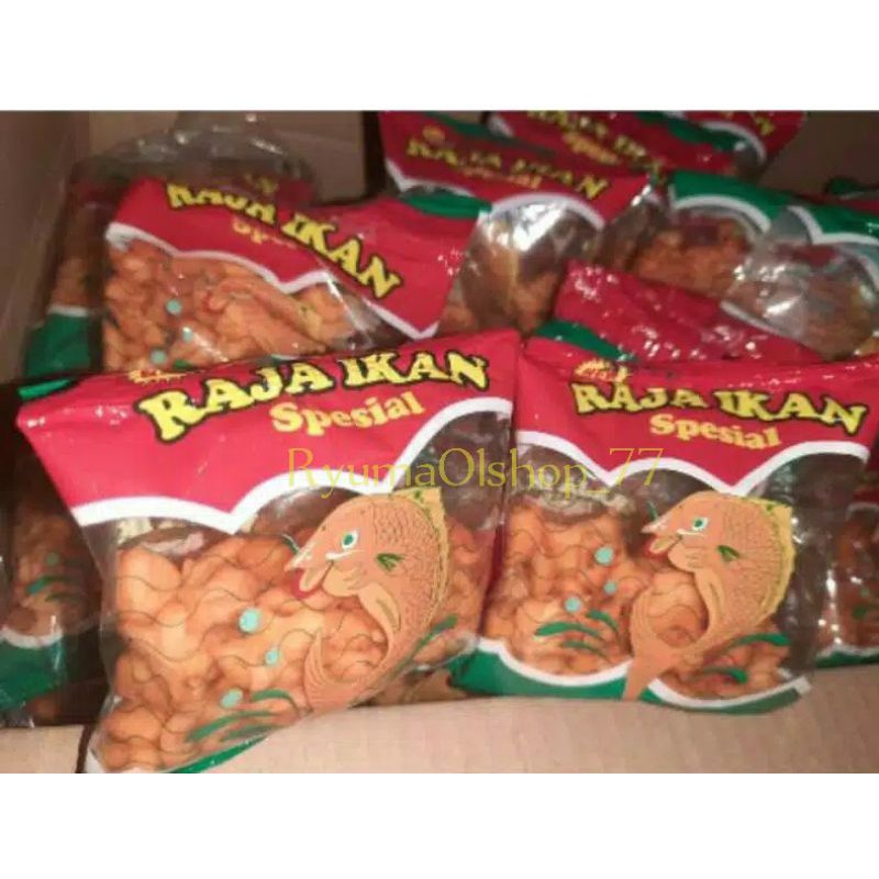 Jual RAJA IKAN SNACK (KEMASAN BARU UKURAN LEBIH BESAR) RENCENG RENTENG ...