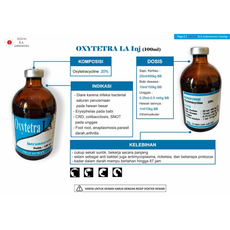 Jual Oxytetra LA Inj | Shopee Indonesia