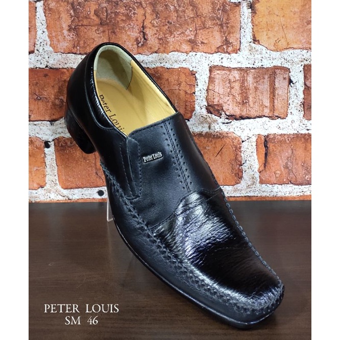 Jual Sepatu kantor pria PETER LOUIS, sepatu formal tapak elastis dan ...