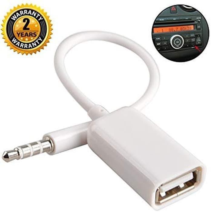 Jual Kabel Audio OTG jack 3.5mm male aux to USB Cable Connector NEW ...