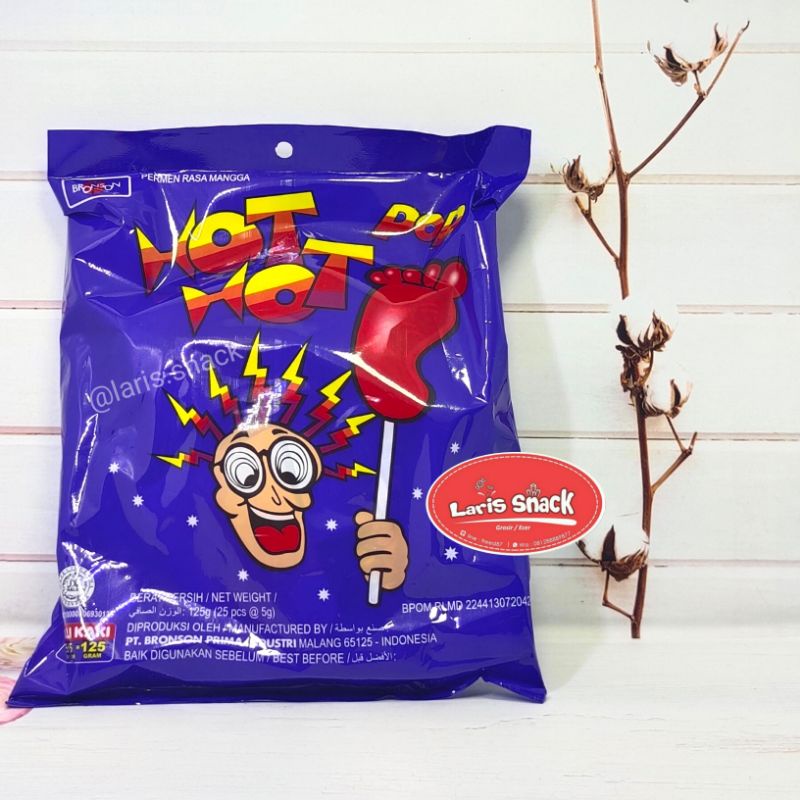 Jual Permen Kaki Hot Hot Pop 125gr isi 25 pcs | Shopee Indonesia
