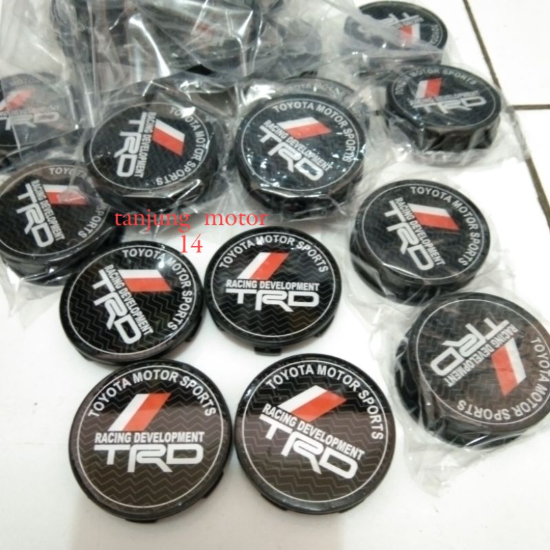Jual tutup velg racing fariasi lambang TRD Agya Ayla calya sigra cocok ...