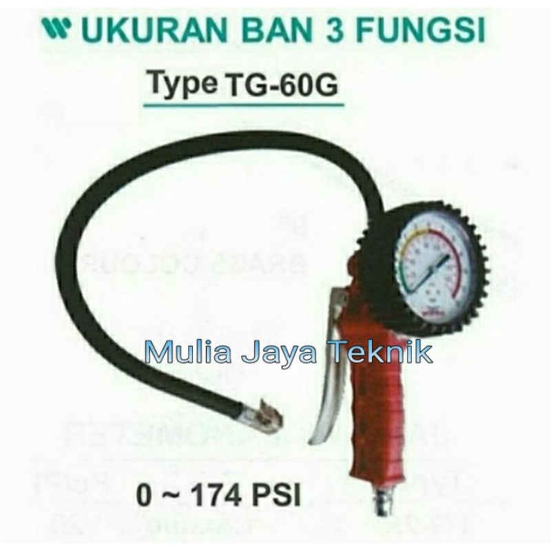 Jual UKURAN BAN 3 FUNGSI TG-60G WIPRO | Shopee Indonesia