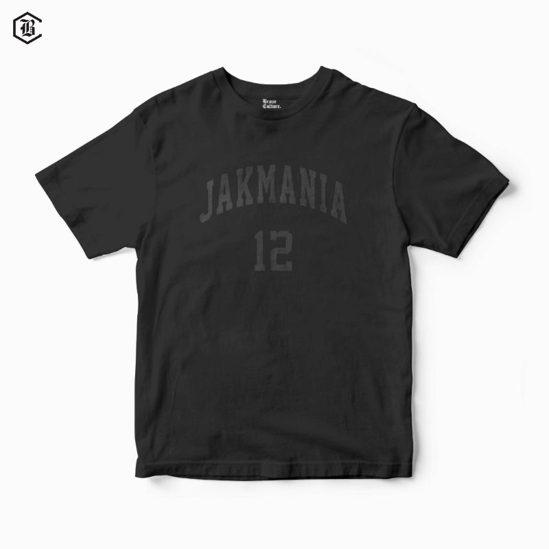 Jual KAOS JAKMANIA 12 HD PRINT | HITAM | Shopee Indonesia