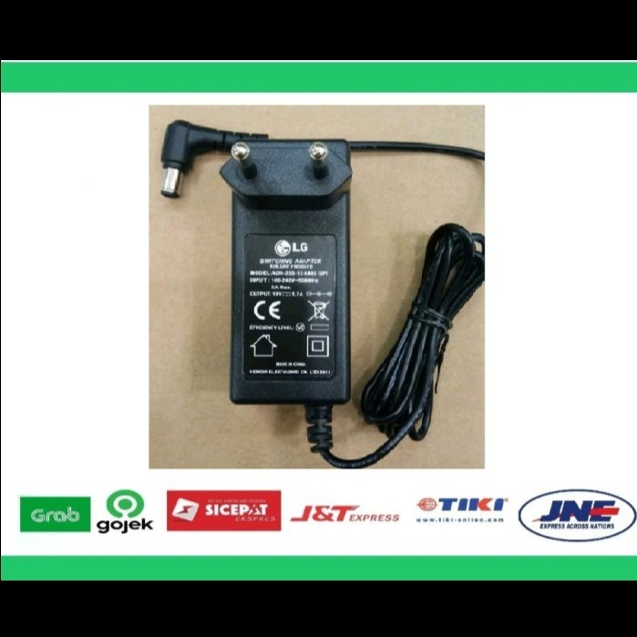 Jual AC adapter adaptor charger casan kabel monitor LCD LED TV LG 19v ...
