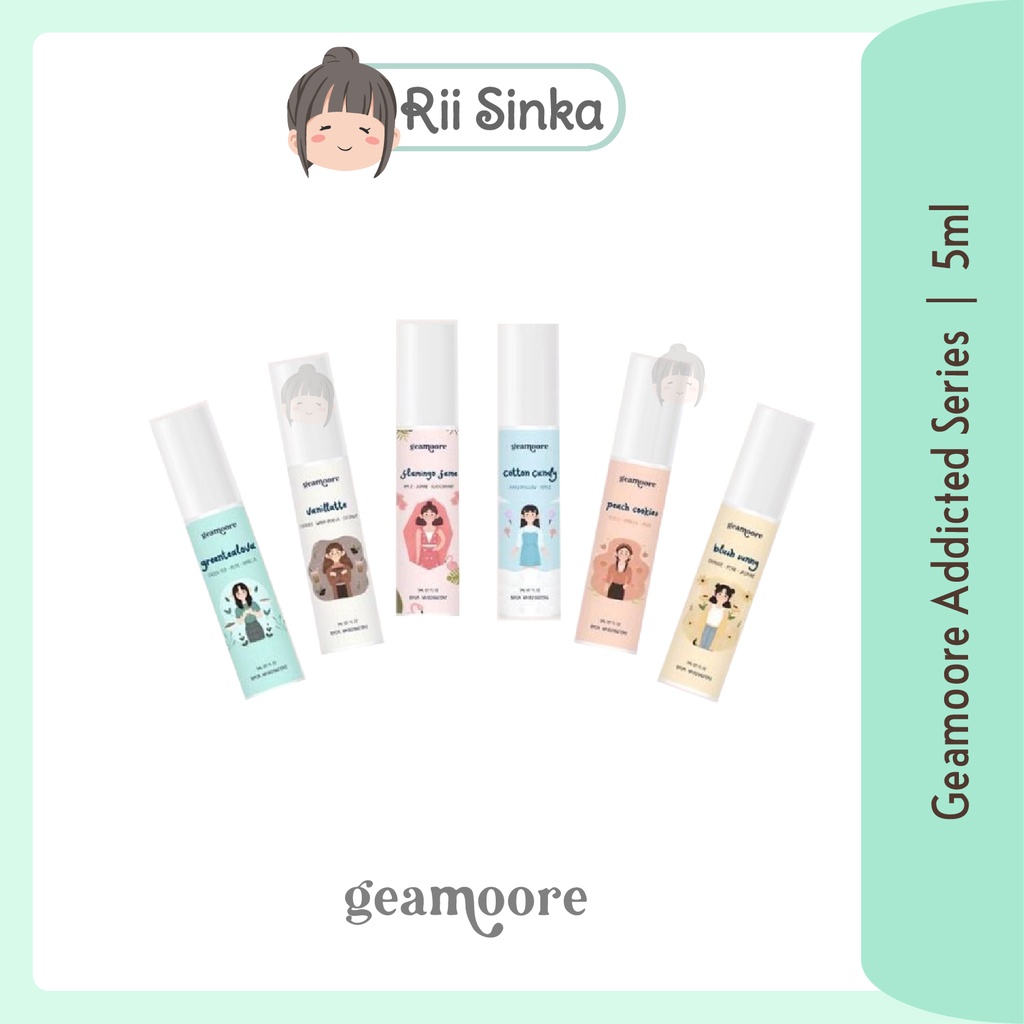 Jual ADDICTED SERIES GEAMOORE PARFUM 5ML | Shopee Indonesia