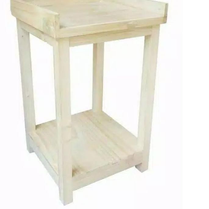 Jual MEJA DISPENSER DAN GALON BAHAN KAYU 70CM x 40CM DI- 666>> | Shopee ...
