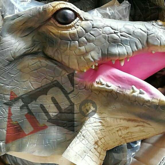 Jual Maska/ Topeng Buaya Crocodile Mask Latex Party Cosplay Acara Ultah ...