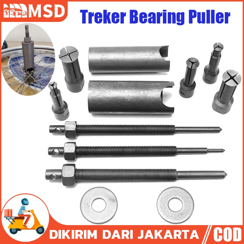 Jual Treker Bearing Puller Set 8 pcs - Treker Lepas Pembuka Bearing ...