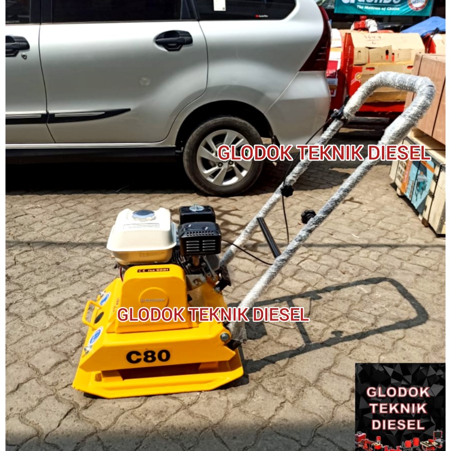 Jual STEMPER KODOK TIGON TG C80 + GX 200 / PLATE COMPACTOR TIGON TGC80 ...