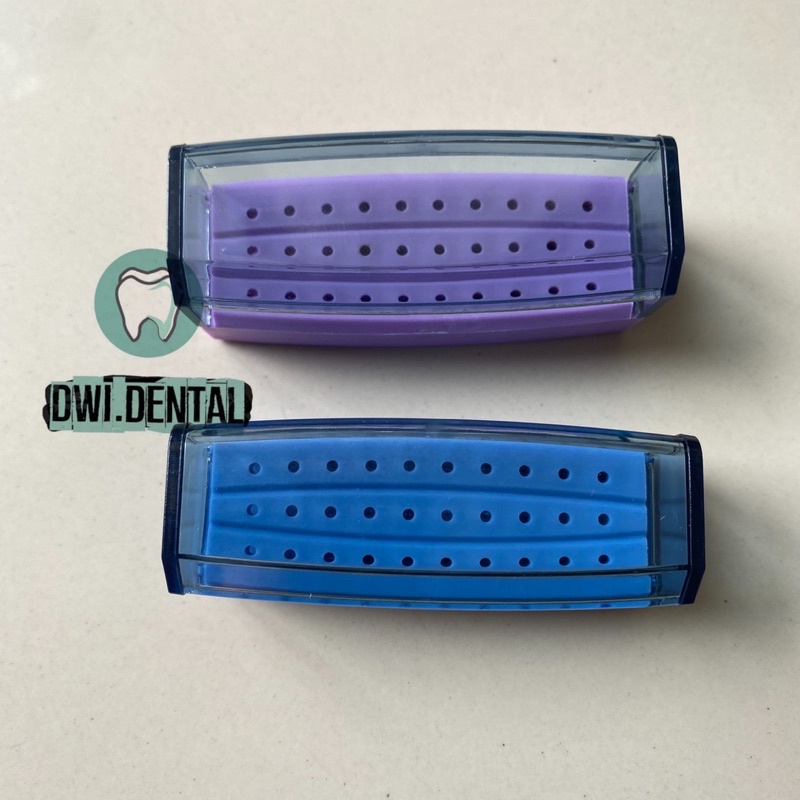 Jual F4.2 tempat Bur Holder 30 Hole High Speed / Kotak Bur Gigi ...