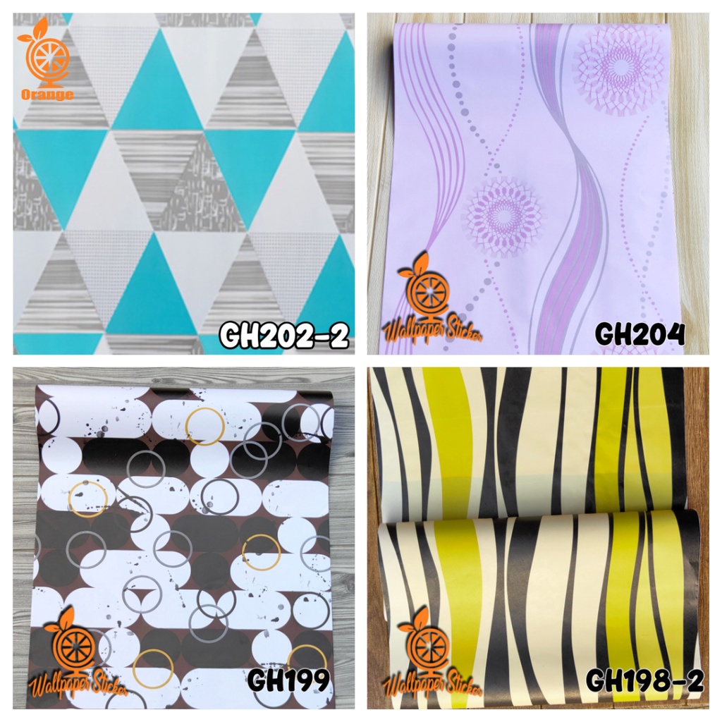 Jual Wallpaper Dinding Wallstiker Aesthetic Wallpaper Dinding Premium 45cm x 8m | Shopee Indonesia