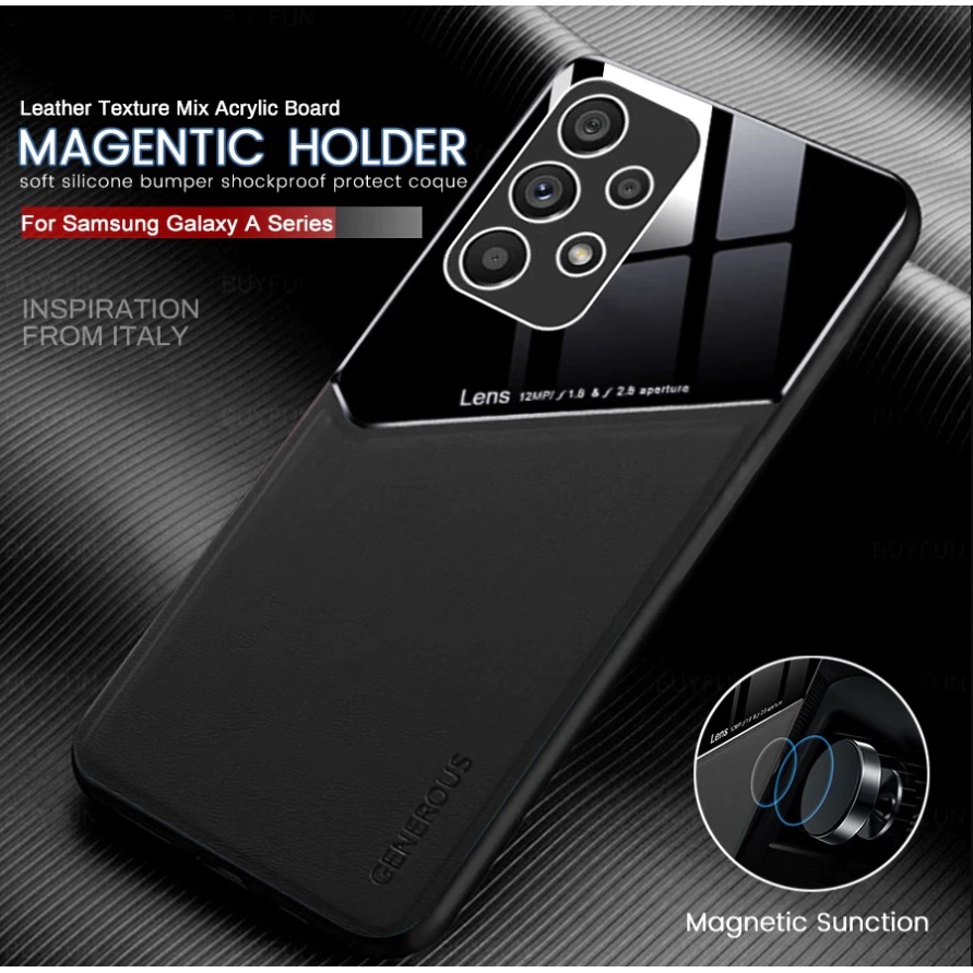 Jual CASE SAMSUNG A33 A53 A73 5G A13 A23 4G SOFTCASE GLASS LEATHER ...