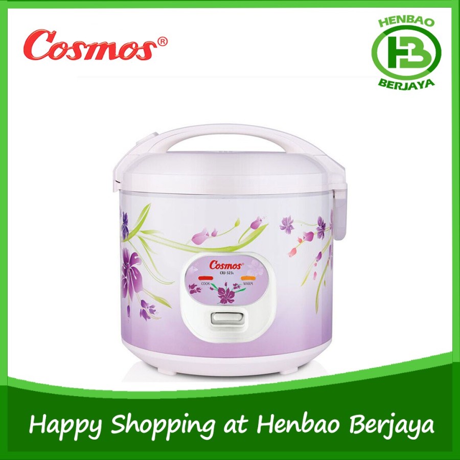 Jual Cosmos Rice Cooker 3in1 1.8Liter CRJ323S Magic Com Non Stick CRJ ...