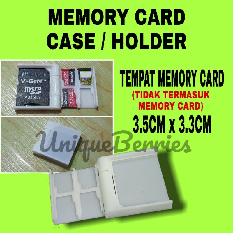 Jual Kotak Penyimpanan Memory Card SDHC CF MMC Tempat Memory Card Case ...