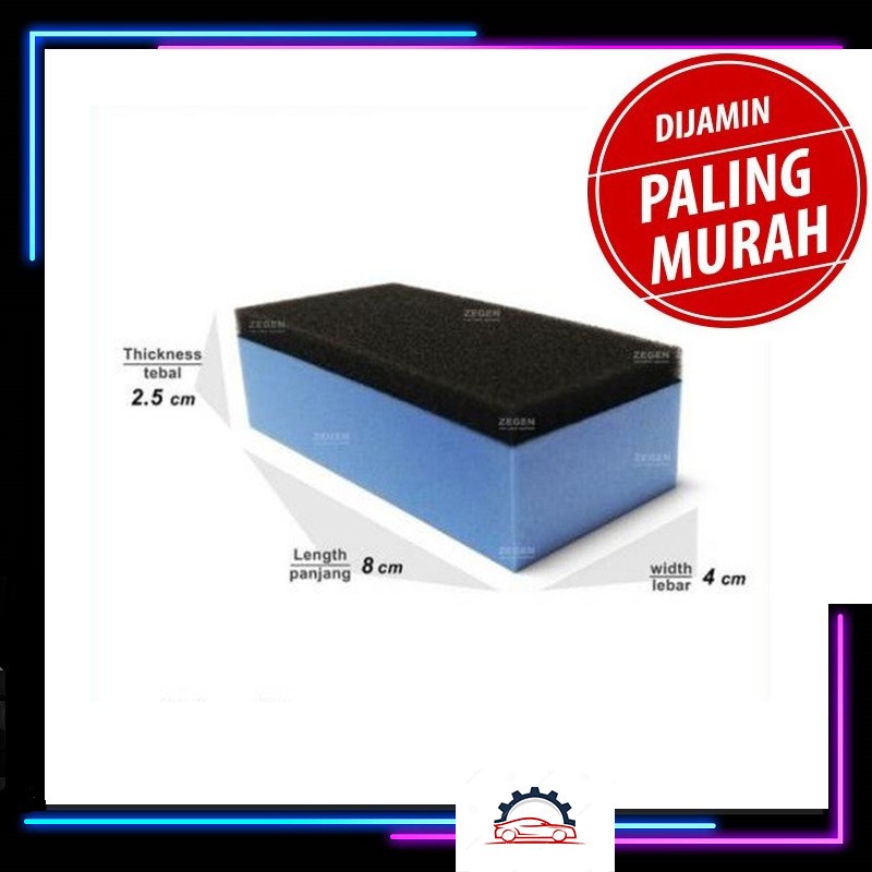 Jual Busa Coating Applicator Pad Aplikator Spon Coating Sealant ...