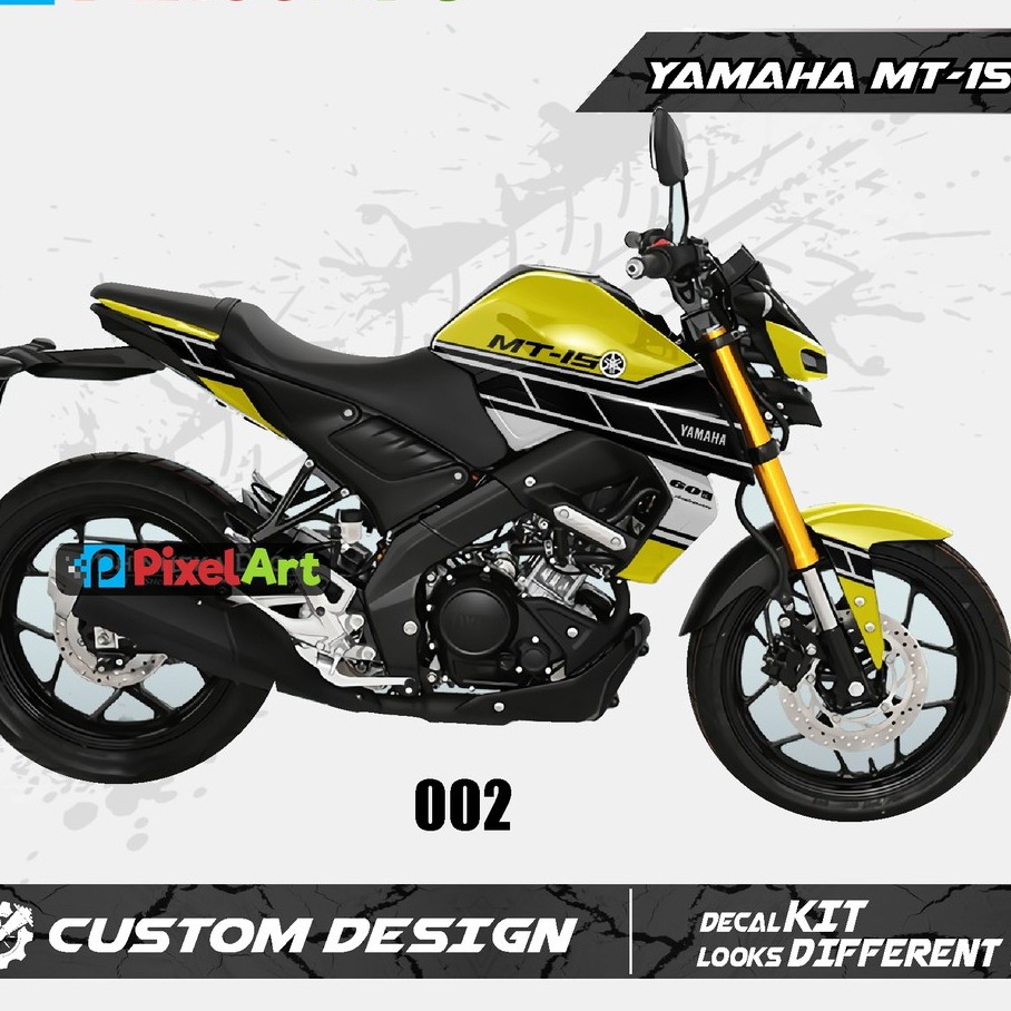Jual STICKER DECAL MOTOR YAMAHA MT-15 FULL BODY PREMIUM QUALITY ...