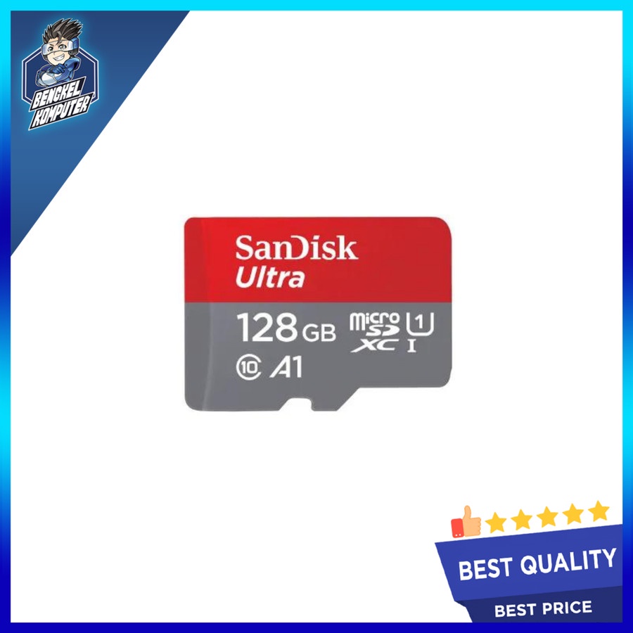 Jual MICROSD SANDISK ULTRA C10 128GB (100MB/s) | Shopee Indonesia