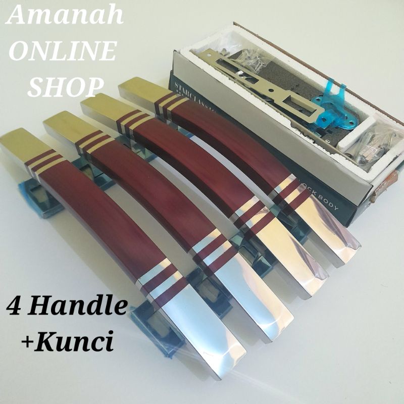 Jual FULLSET Handle Pegangan Pintu Rumah Minimalis 45cm / gagang pintu ...