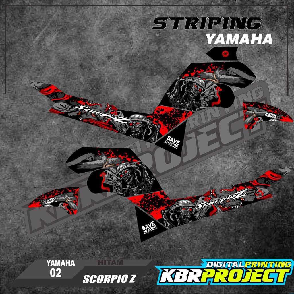 Jual (cod) Stiker Motor - Variasi Motor - Motor - Aksesoris Motor ...