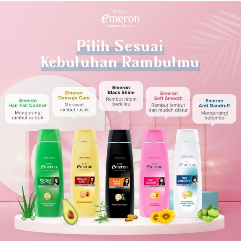 Jual EMERON Shampoo 170ml | Shopee Indonesia