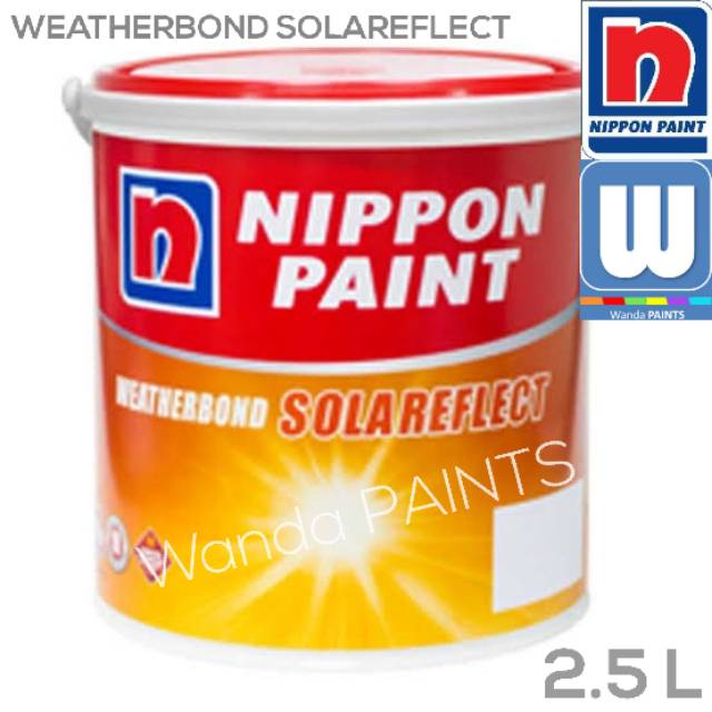 Jual NIPPON WEATHERBOND SOLAREFLECT Exterior Brilliant White (2.5Liter ...