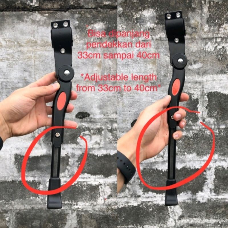 Jual standar sepeda Jagang sepeda jagrak adjustable samping dan jagang ...