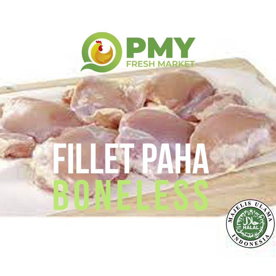 Jual Daging Ayam Paha FILLET Boneless Per 500 g (Tanpa Kulit 100% fresh ...
