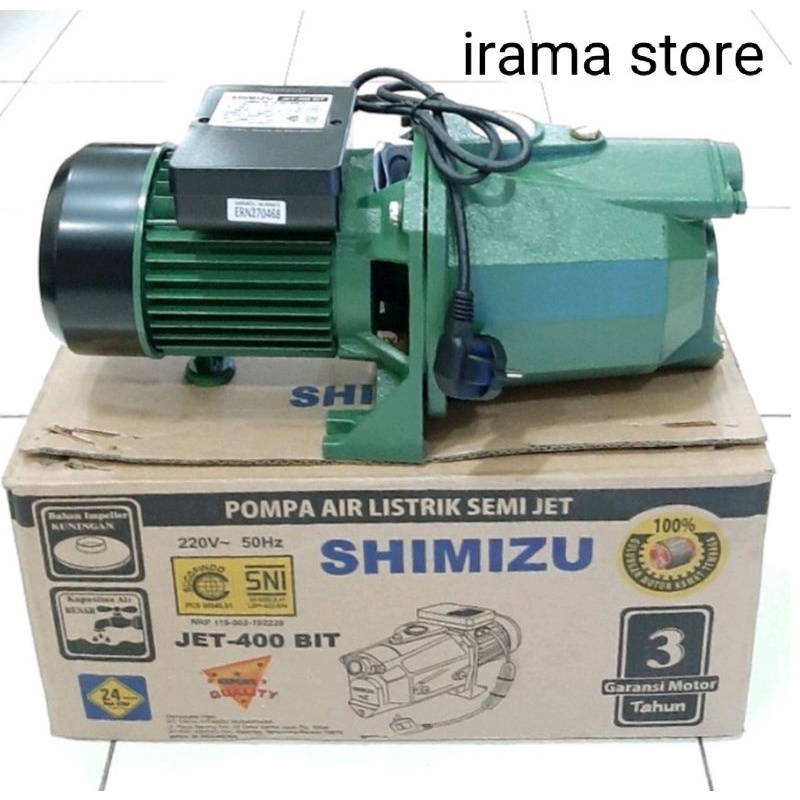 Jual Pompa air Shimizu Semi JET 400 BIT Pompa Shimizu Jet 400 bit ...