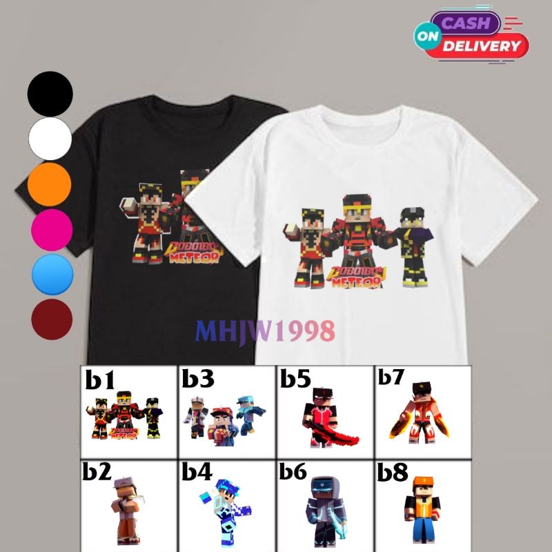 Jual Baju Minecraft. Anak Laki Laki/Minecraft. Baju/Kaos Minecraft ...