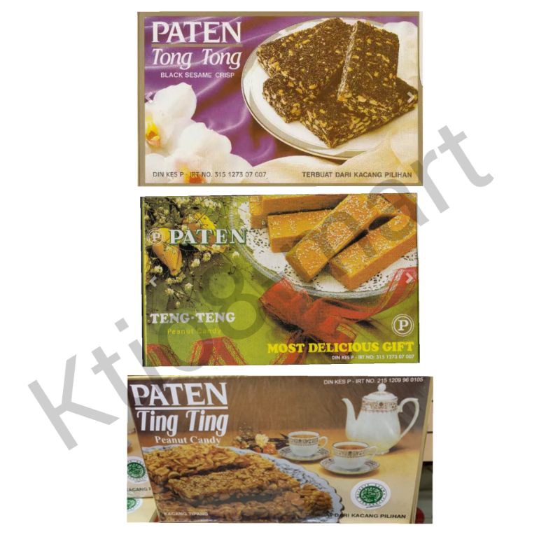 Jual Paten - TongTong/Teng-Teng/Ting-Ting Peanut Candy/Oleh Khas Medan ...