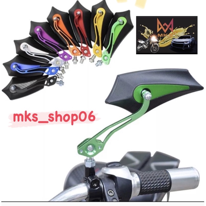 Jual Spion Motor Variasi Spion Koso Model Batman Tangkai Cnc Universal ...