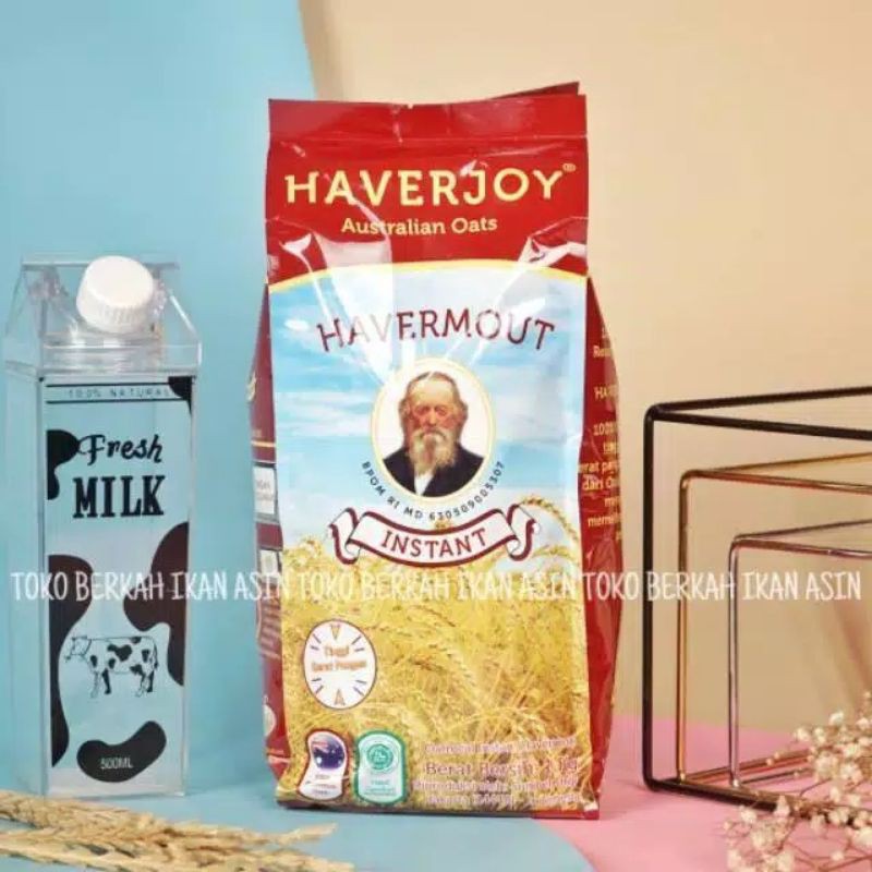 Jual Haverjoy Havermout Oats INSTANT 1kg | Shopee Indonesia