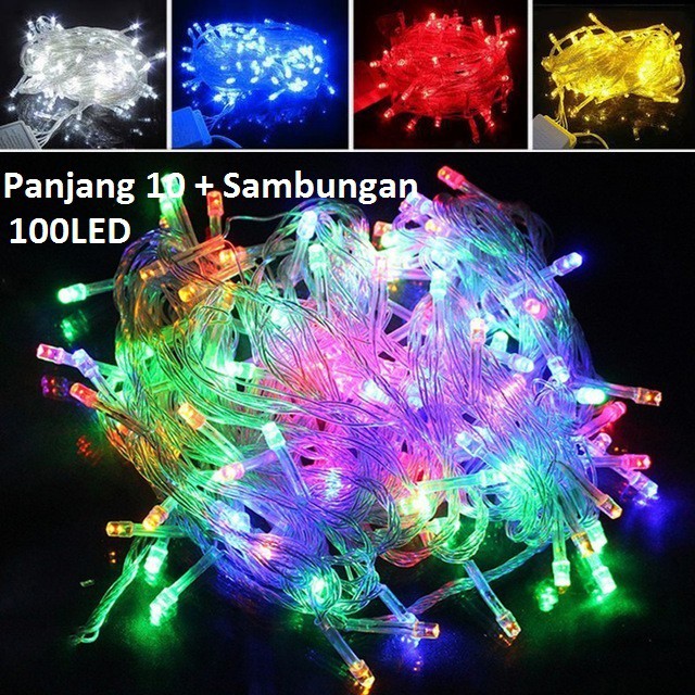 Jual Lampu Tumblr Light Rainbow 7 Warna Panjang 10 Meter | Shopee Indonesia