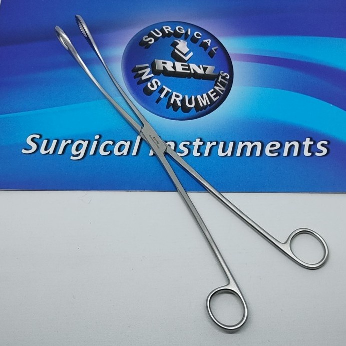 Jual Alat Medis Alkes Kelly Uterine Polypus Forceps 32 cm | Renz ...