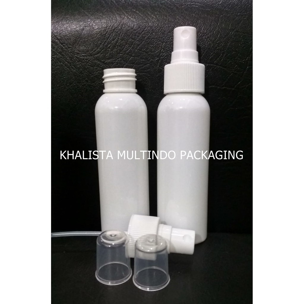Jual Botol Spray 100 ML Putih ( Tutup Putih ) | Shopee Indonesia