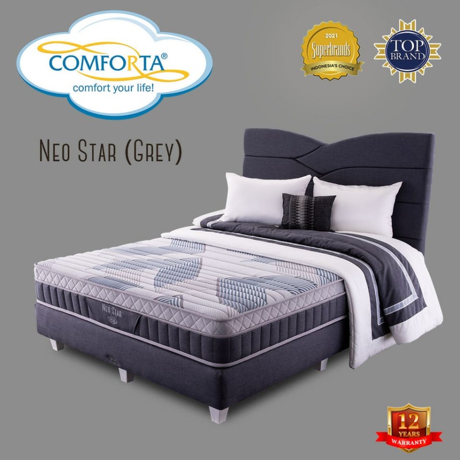 Jual Comforta Neo Star 160 x200 full set | Shopee Indonesia